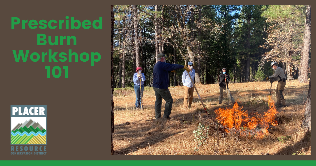 Prescribed Fire 101 Workshop: Iowa Hill/Colfax - Placer Resource ...